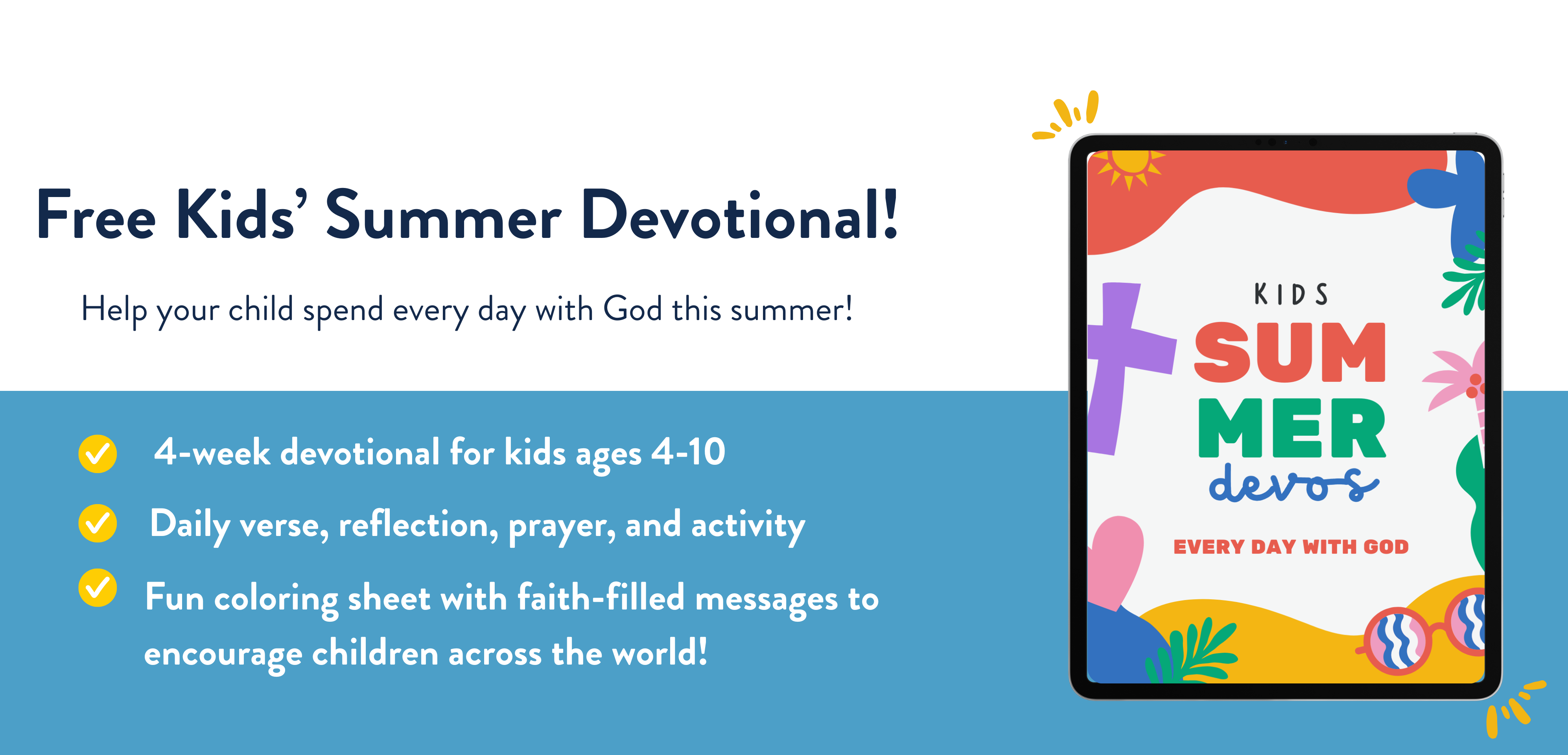 Kids Summer Devotional - Childcare Worldwide
